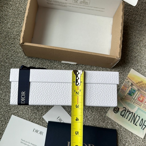 Dior | Bags | Dior Gift Box And Dior Ribbon Receipt Holder | Poshmark